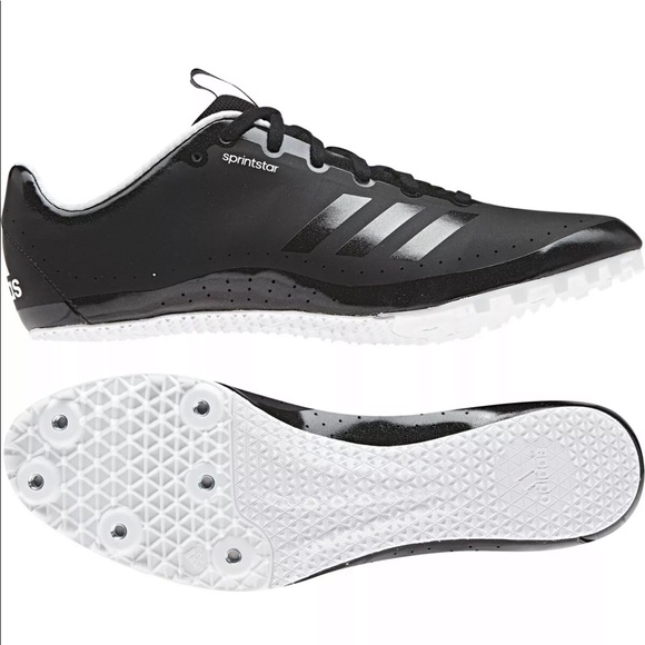 adidas | Shoes | Adidas Sprintstar Mens Track Field Shoes Black | Poshmark